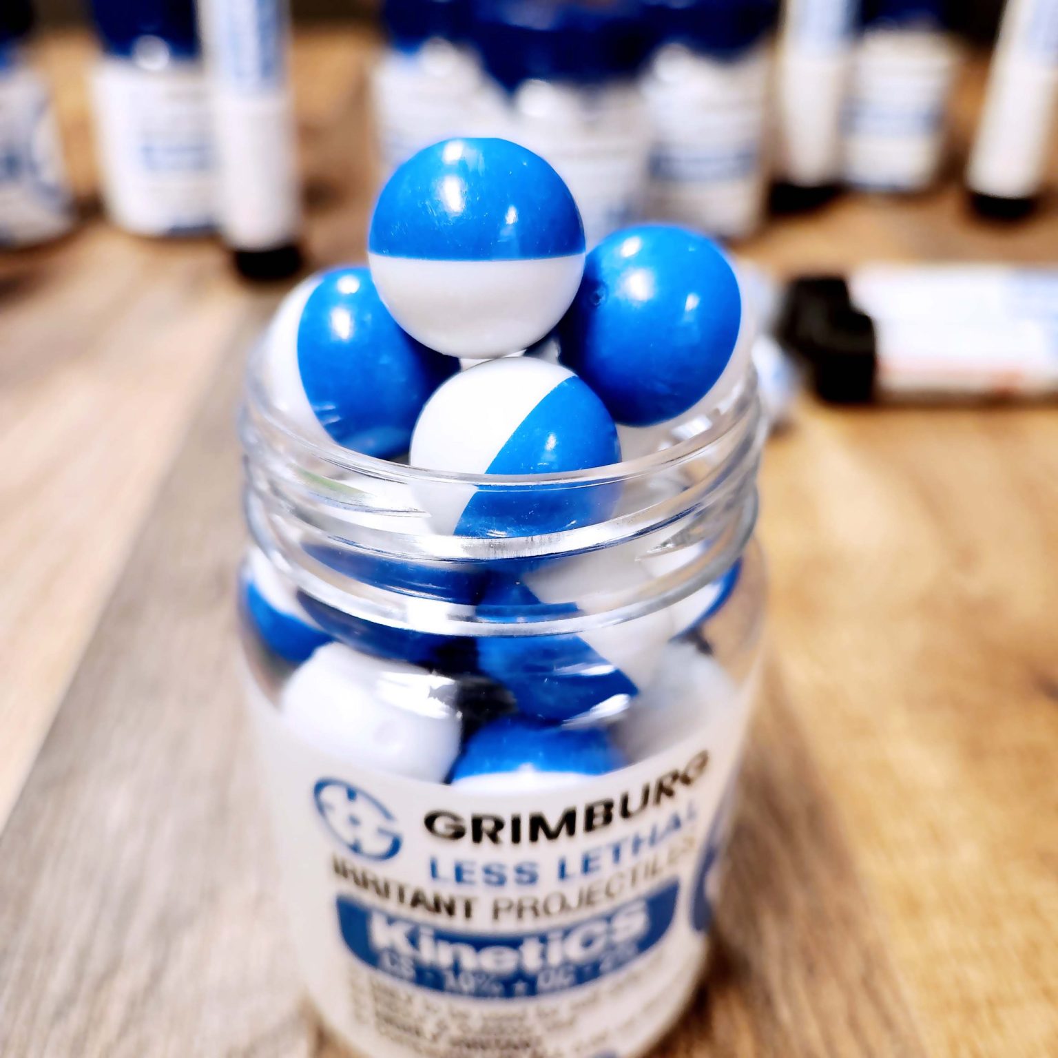 Grimburg KinetiCS OC+CS 6g Irritant Kinetic 68 Caliber Projectiles